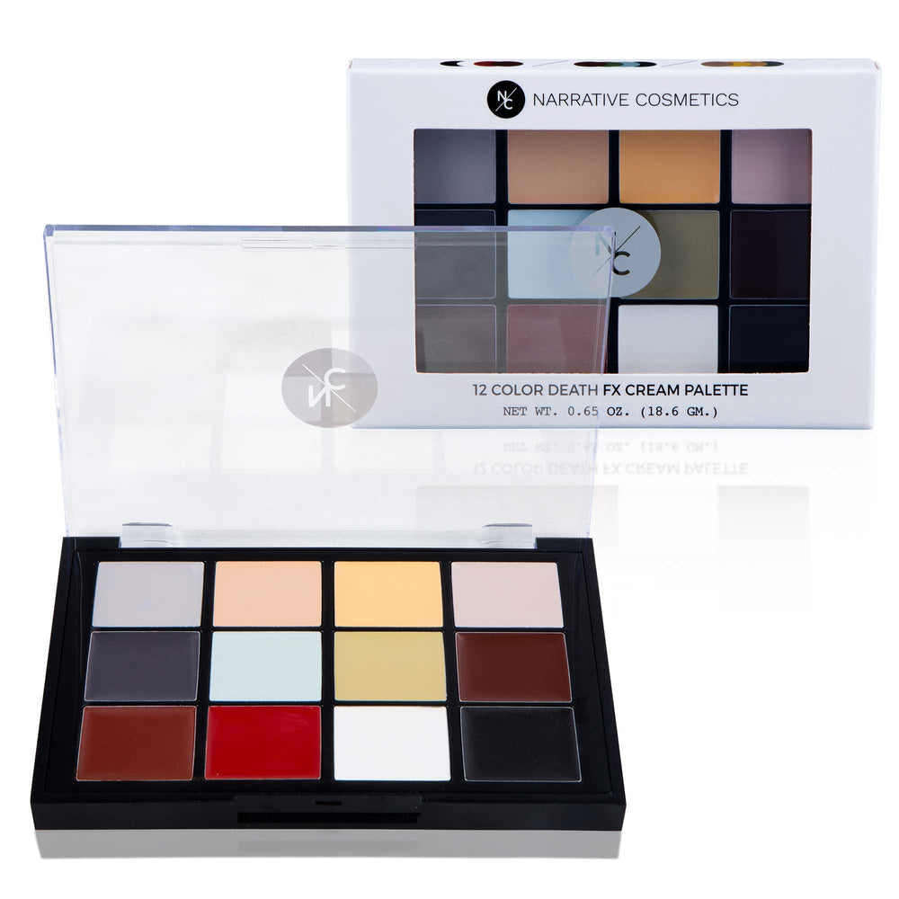 Narrative Cosmetics Quick Drying Death FX Cream Makeup Palette – Camera Ready Cosmetics