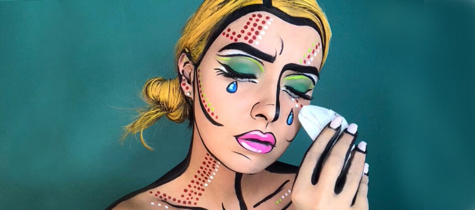 Comic Book Pop Art Makeup: SFX Tutorial Series, Part 1 – Camera Ready ...