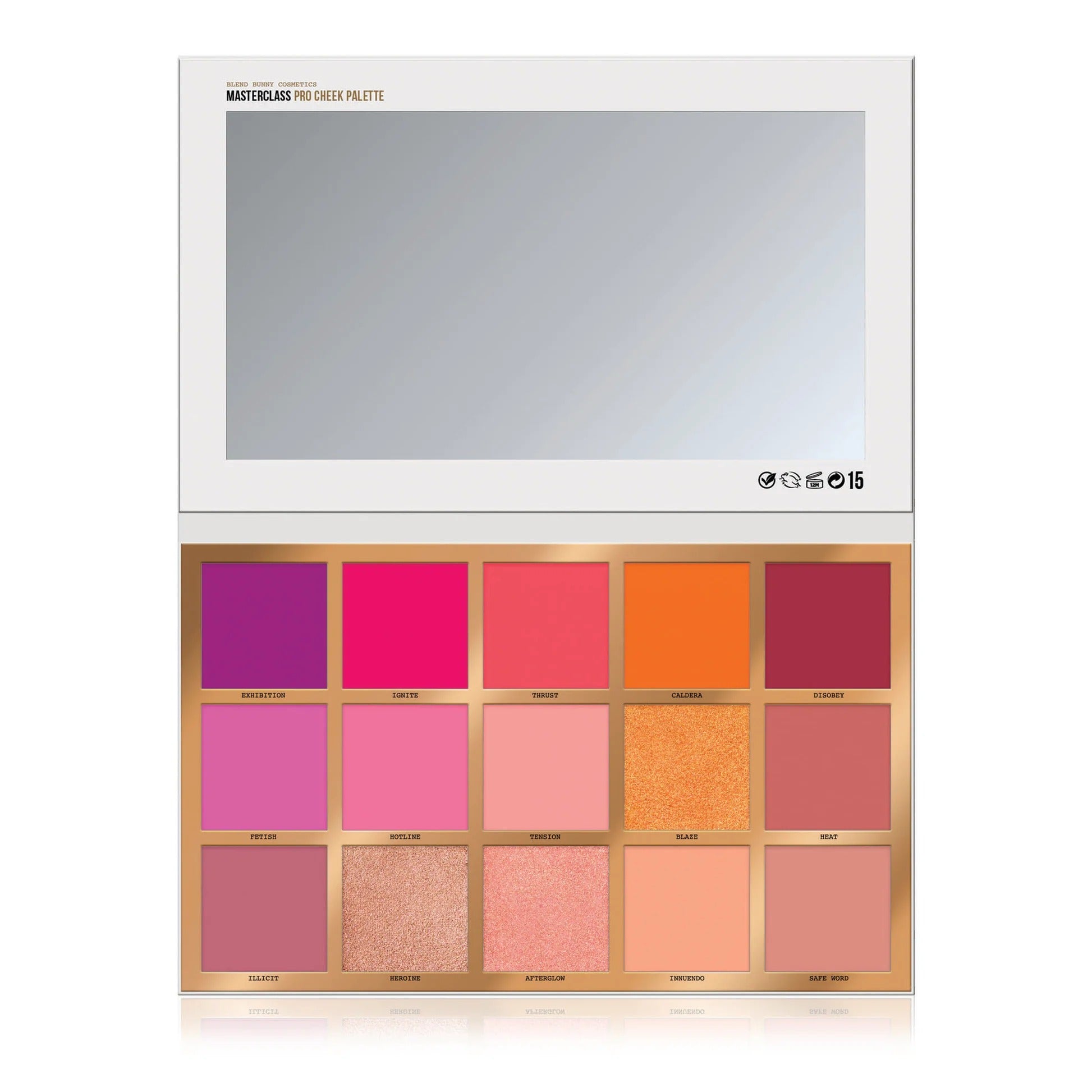 Blend Bunny Cosmetics Masterclass Pro Cheek Palette – Camera Ready ...