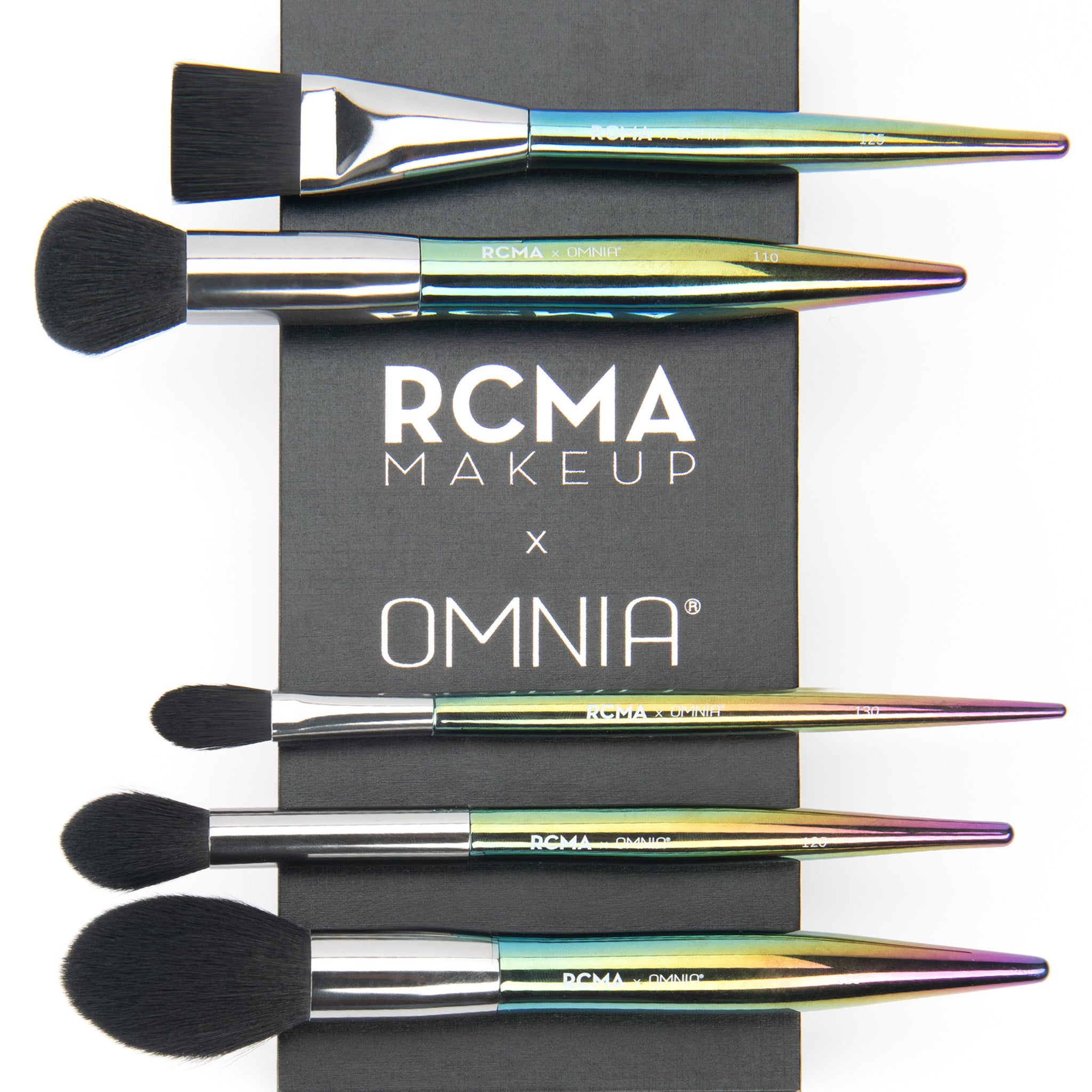 RCMA x OMNIA Professional Complexion 5pc Brush Set – Camera Ready Cosmetics