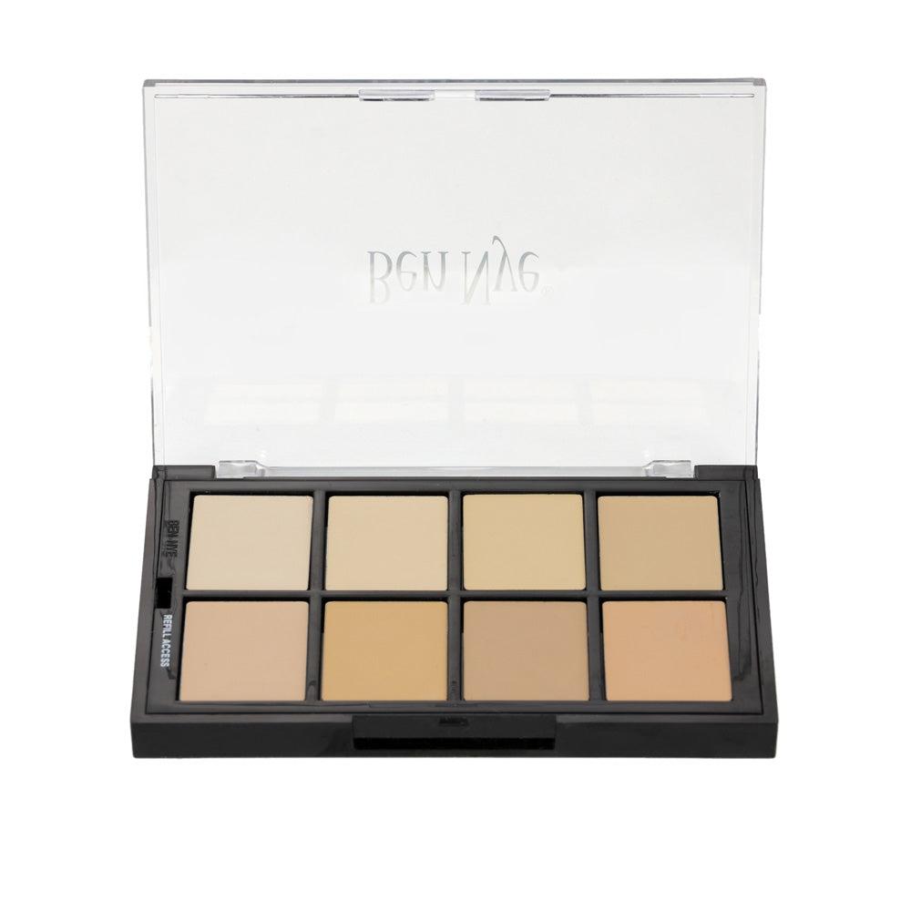 Ben Nye Matte HD Foundation Studio Color Palette Fair | Camera Ready ...
